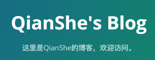 Projects - Qianshe's Information